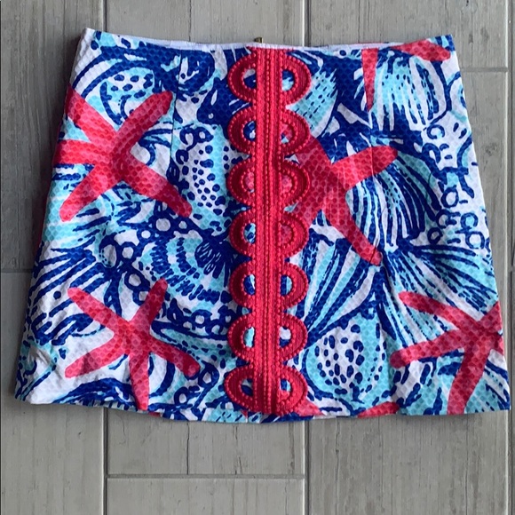 Lilly Pulitzer | Skirts | Lilly Pulitzer She She Shells Print Size 2 ...